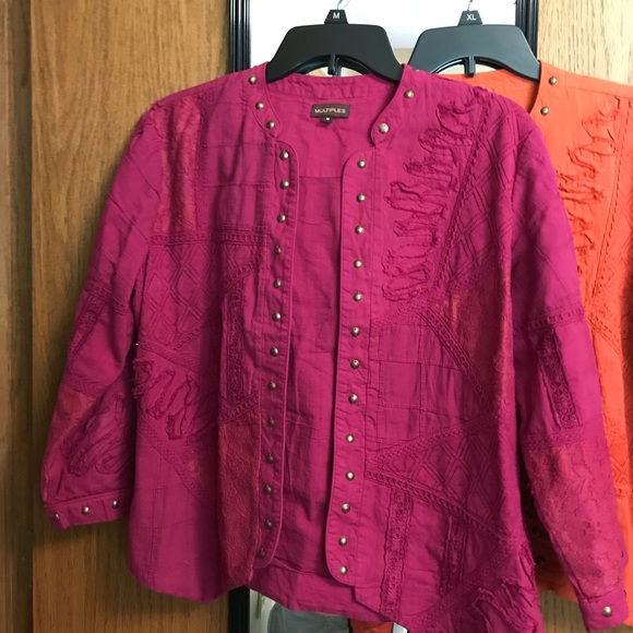 Multiples | Jackets & Coats | Multiples Cotton Blazers | Poshmark